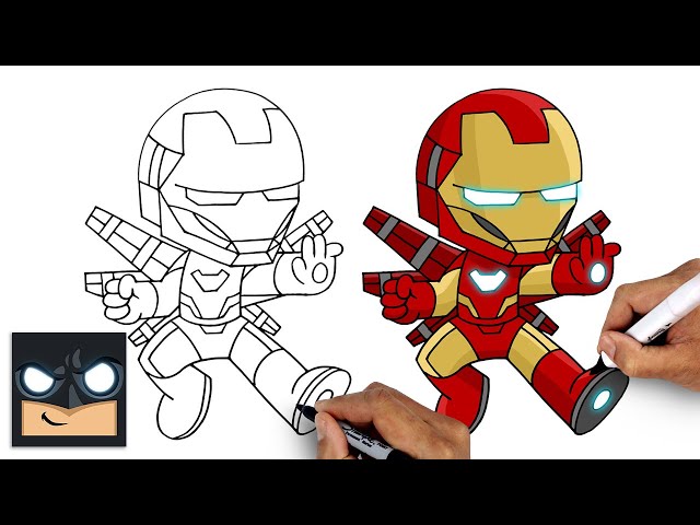 How To Draw Ironman Mark 85 Drawing Tutorial Step By Step Videos
