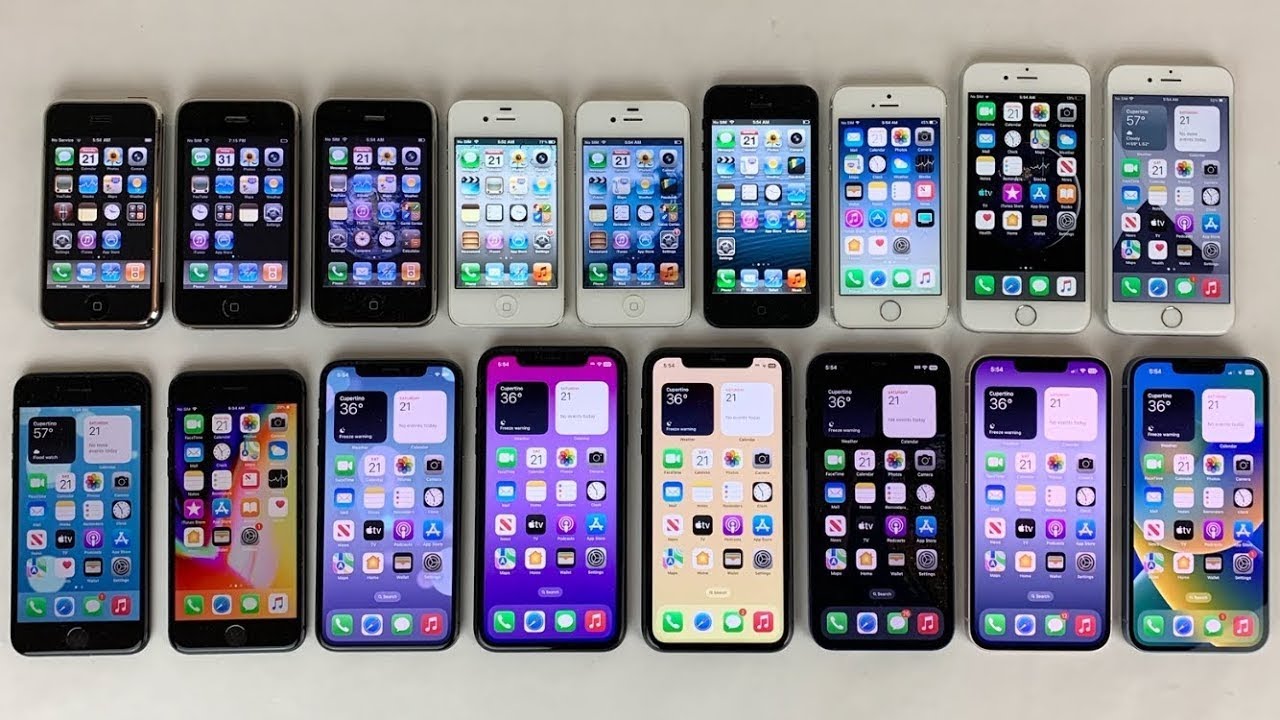 Iphone Evolution From 2006 2023 Youtube