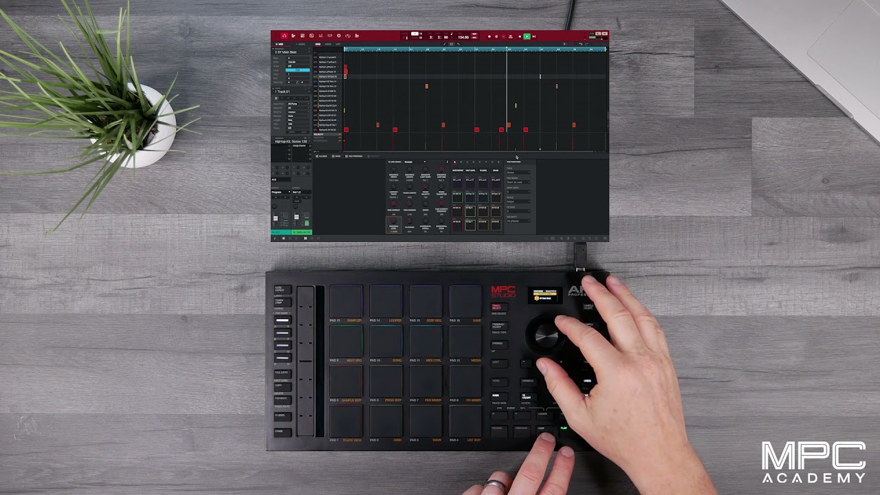 How To Use Song Mode On Mpc Studio Youtube