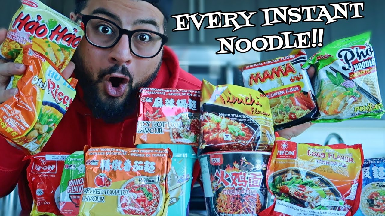 We Taste Tested Every Instant Ramen Noodle Youtube