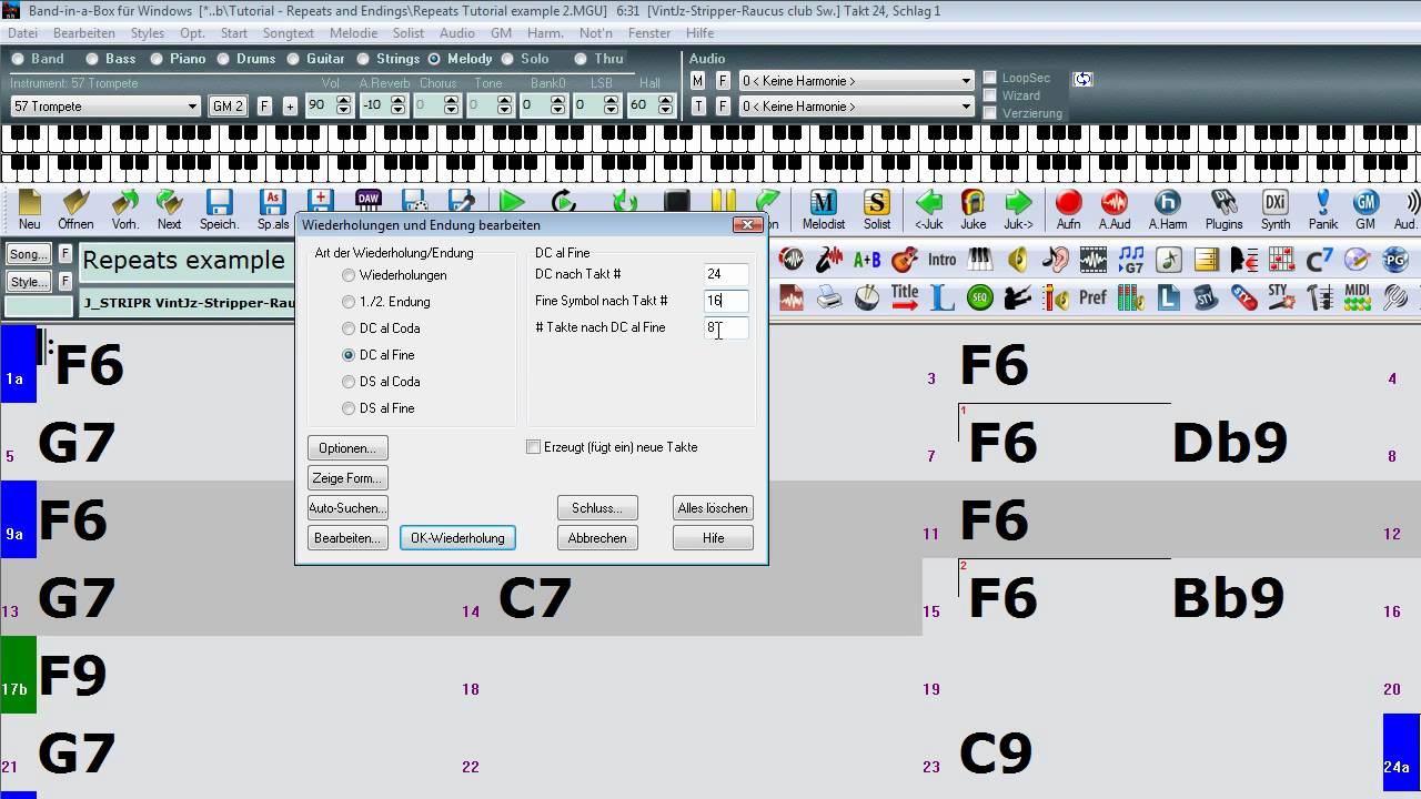 Band In A Box Tutorial Youtube Wifiqust