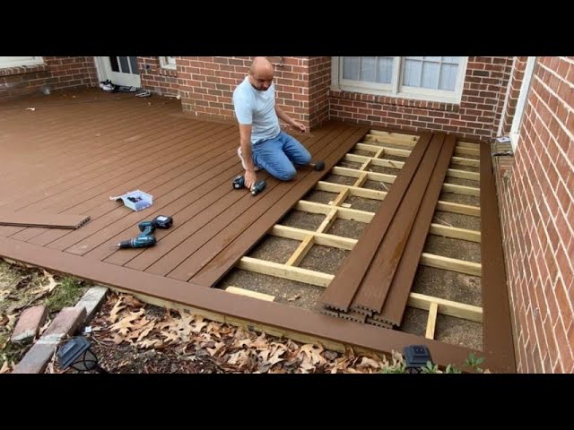 Can You Put Trex Over Concrete Patio Patio Ideas