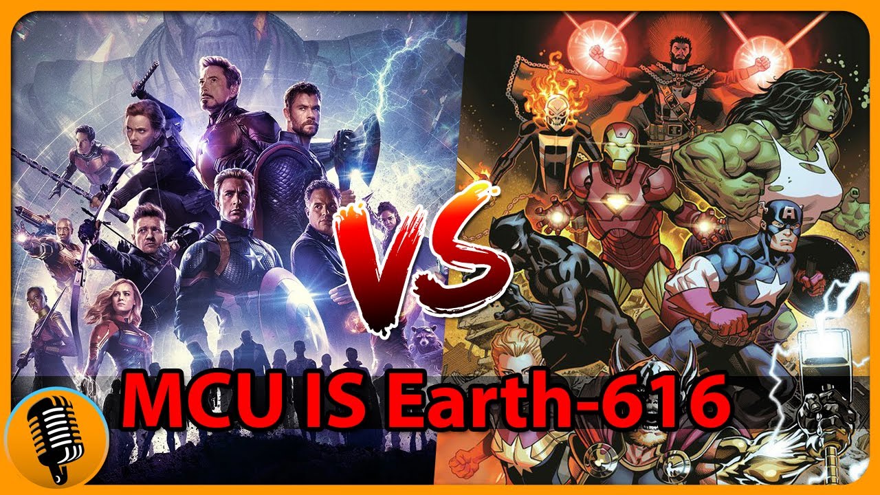 The Mcu Is Earth 616 Earth 99999 At The Same Time Youtube