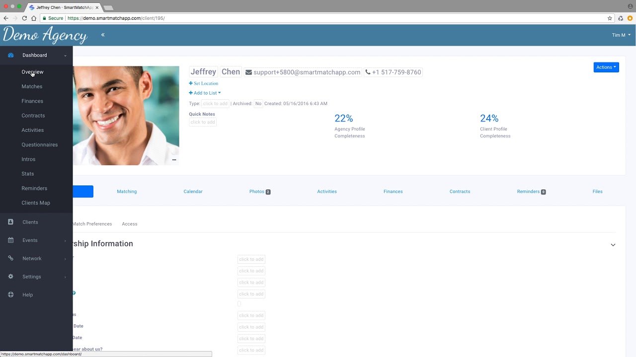 Smartmatchapp New Ui Short Demo Youtube