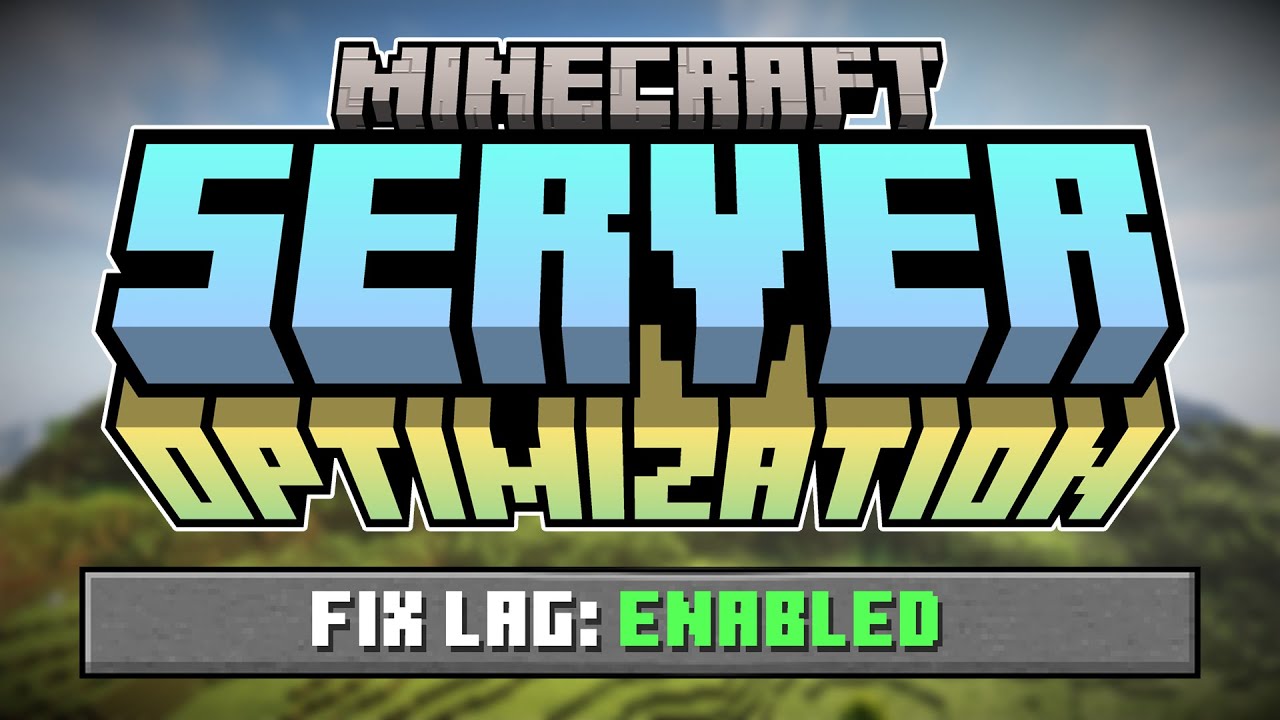 Optimize Your Minecraft Server Without Plugins Or Mods Youtube
