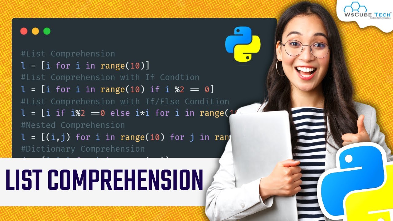 Python List Comprehension Complete Tutorial Youtube