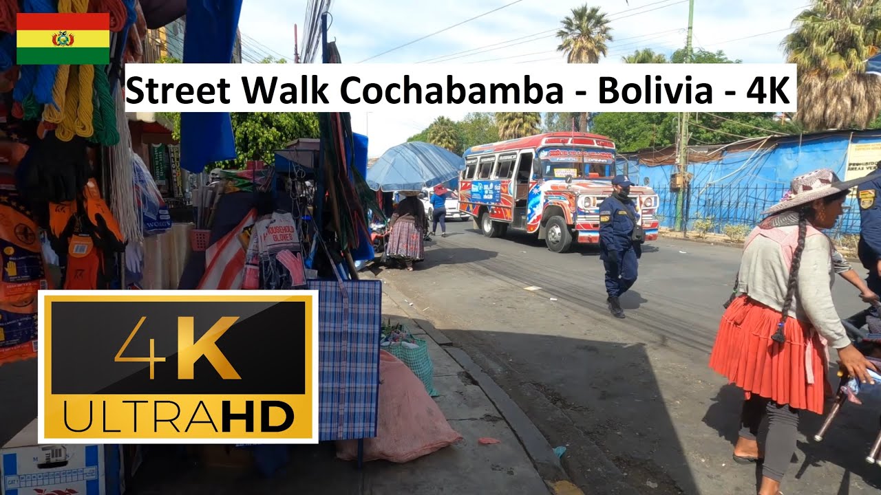 рџ рџ ґ Street Walk Cochabamba Bolivia 4k Youtube