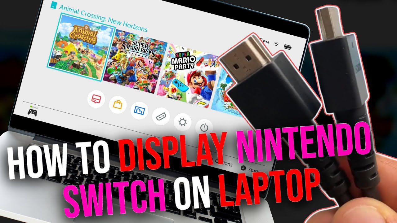 How To Display Your Nintendo Switch Screen On A Laptop 2026 Youtube
