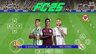 Ea Sports Fc 25 Ppsspp Iso No Textures No Save Data New Kits Real Faces ...