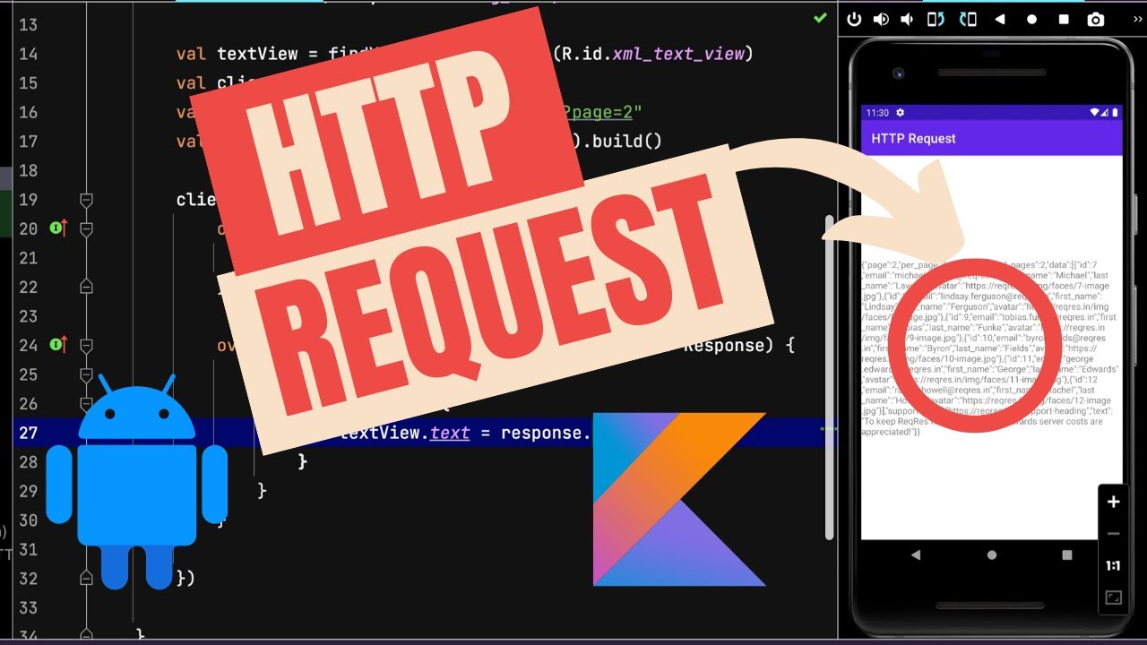 Making Simple Http Requests Using Okhttp Youtube
