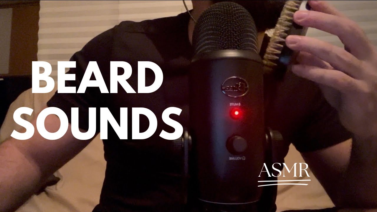 Asmr Only Beard Sounds Scratching Brushing рџє Youtube