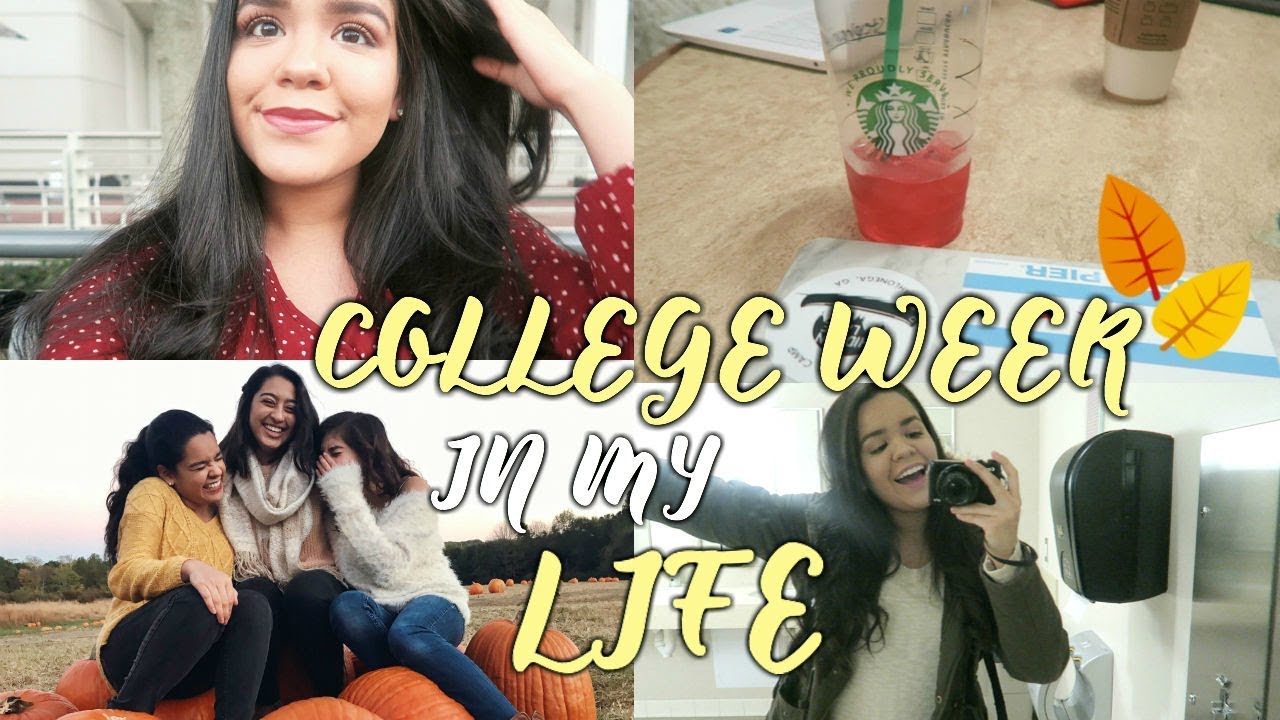 College Week In My Life College Vlog Youtube