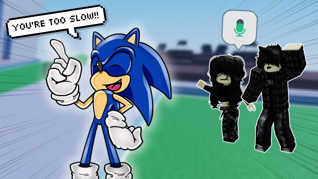 Causing Chaos As Sonic In Roblox Voice Chat Youtube