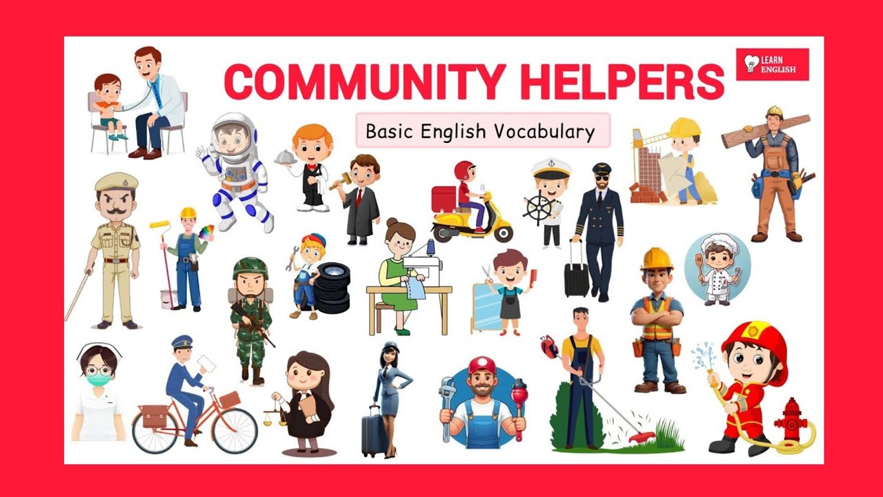 Community Helpers For Kids Jobs Occupations For Preschool And