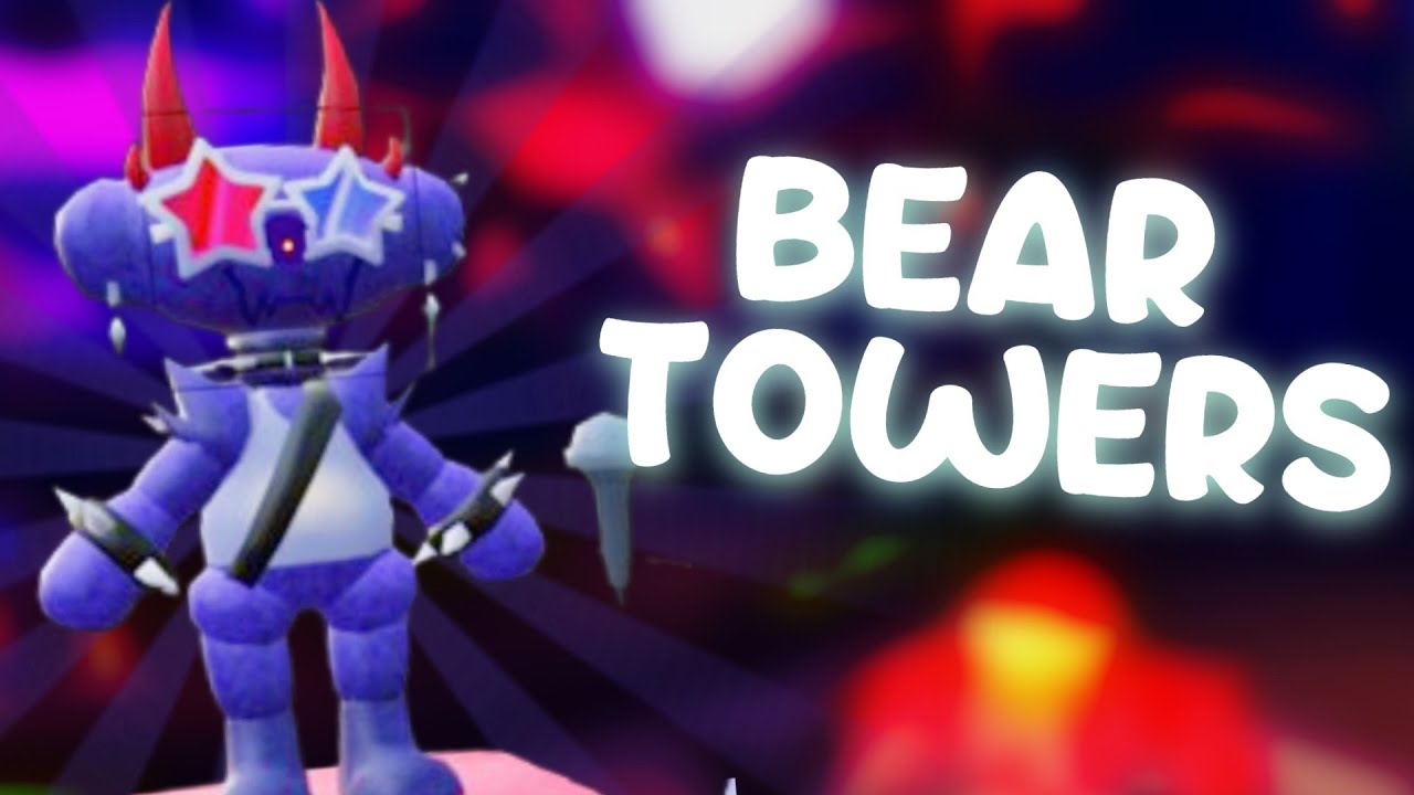 First Look New Towers In Bear Tower Defense Youtube