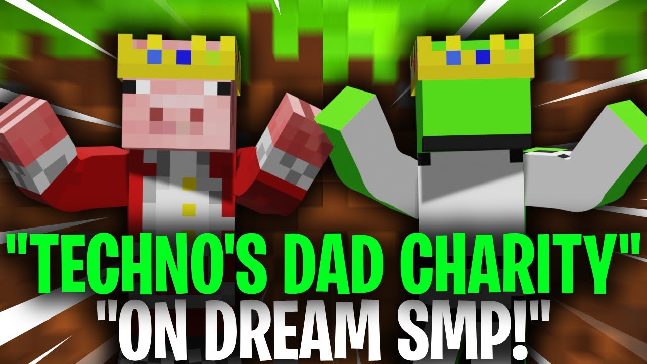 Technoblade S Dad On Dream Smp Charity Event Youtube