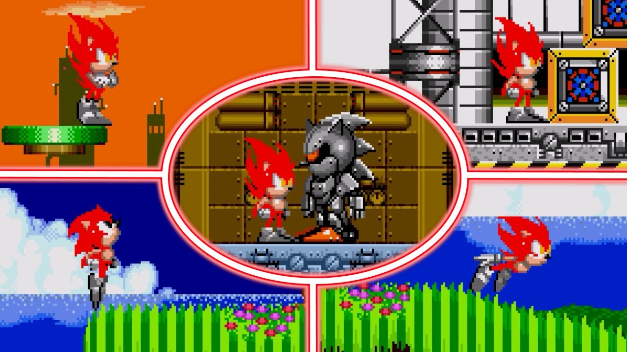 Fire Sonic Sonic 2 Hacks Full Game Gameplay Youtube