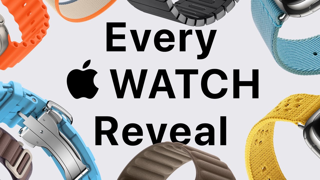 Every Apple Watch Reveal 4k Youtube