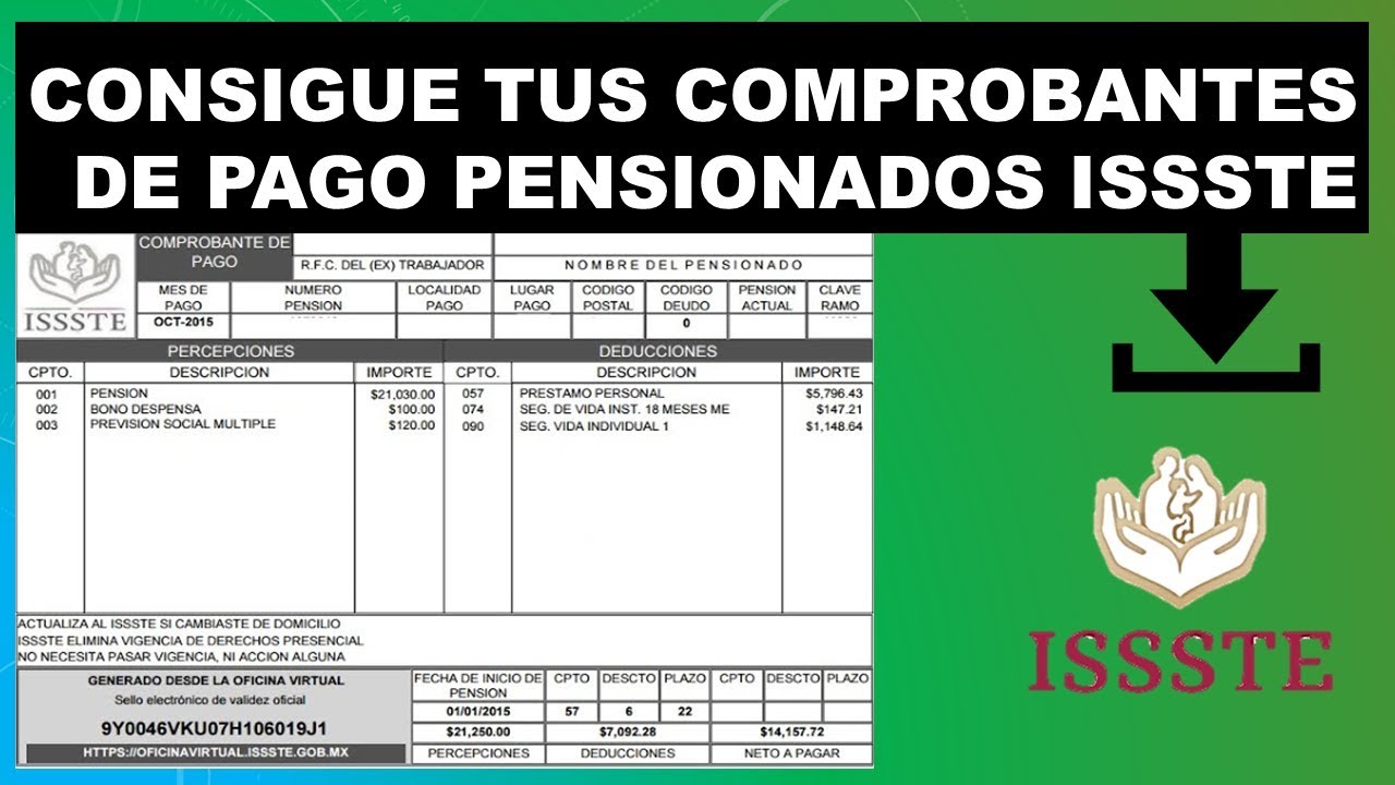 Cómo Realizar Pagos De Pensión En El Issste
