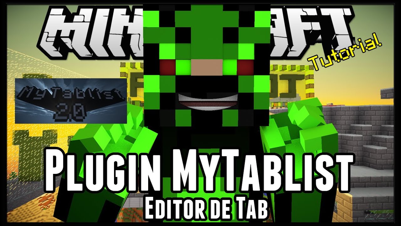 Plugin Mytablist Editor De Tab Minecraft Youtube