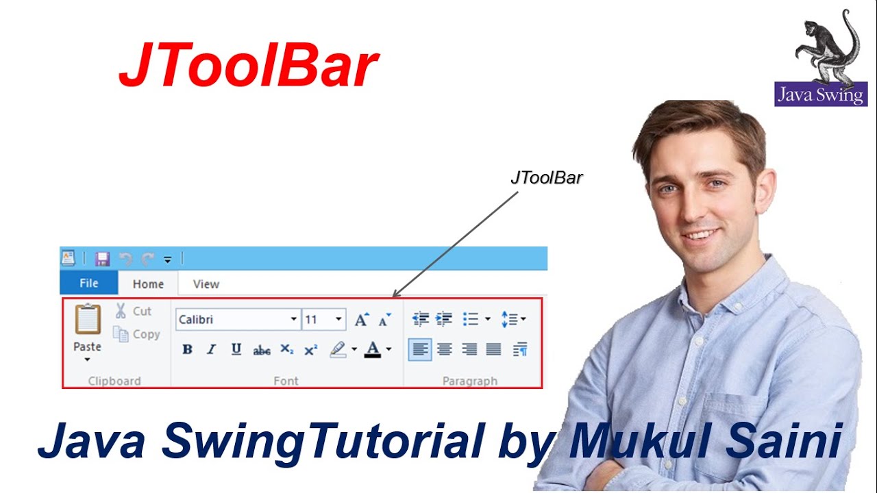 50 Java Swing Tutorial Jtoolbar In Java Youtube