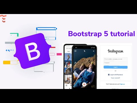 Designing Instagram Login Page Using Bootstrap 5 Season 2 Youtube