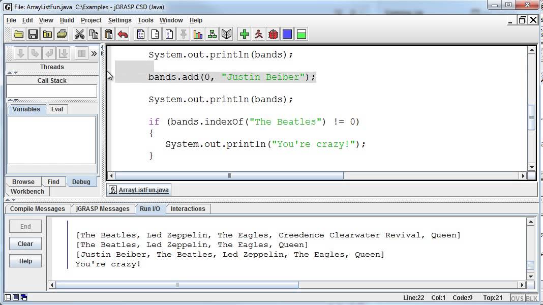 054 Arraylists Part 02 Youtube