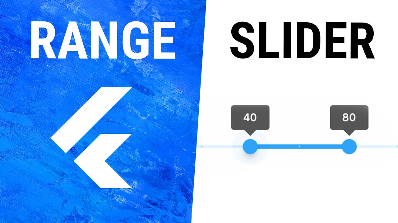 Flutter Rangeslider Widget Youtube