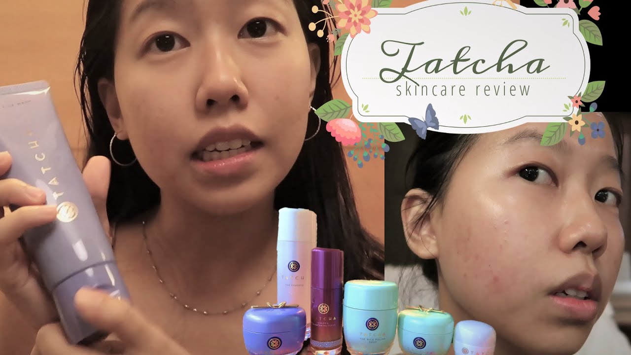 My Skincare Ritual Using Full Range Of Tatcha Youtube