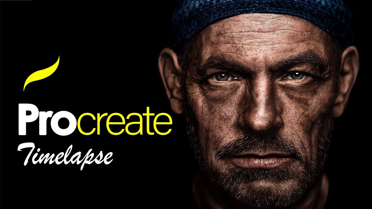 Procreate Realistic Portrait Speed Painting Youtube