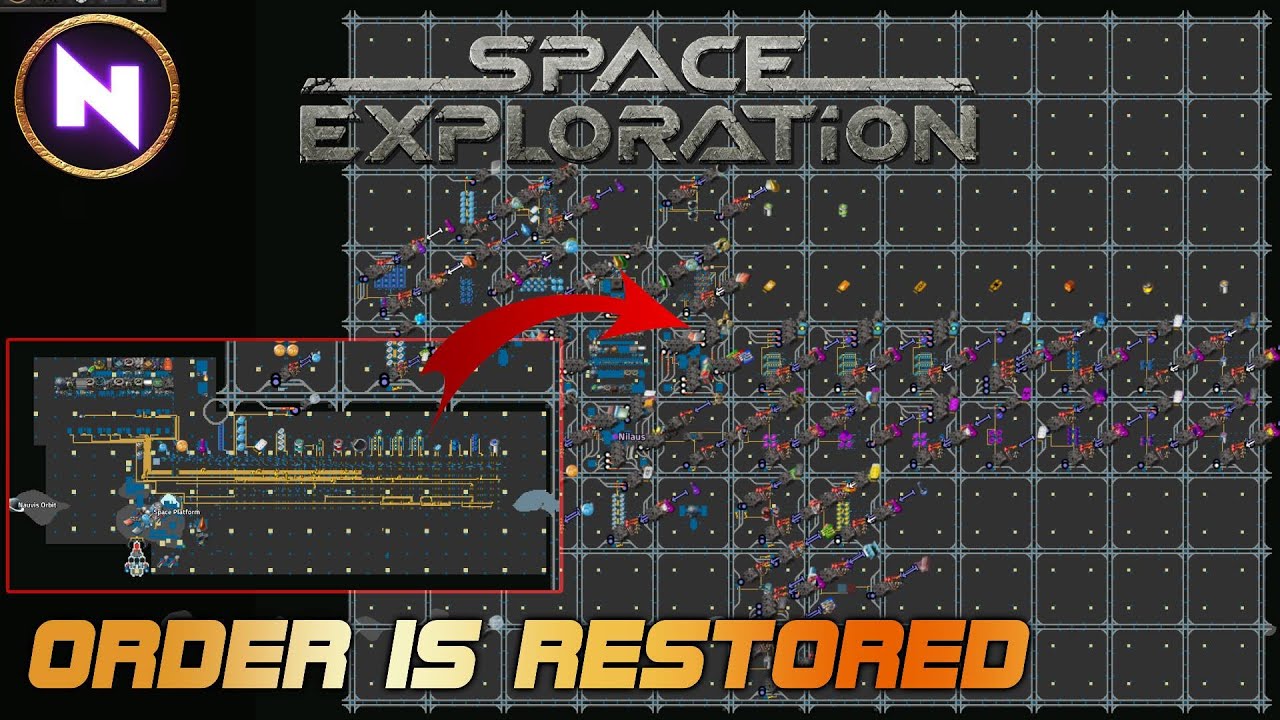 Out With The Old In With The New Factorio Space Exploration Guide