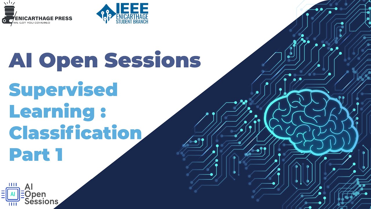 Supervised Learning Classification Part 1 Youtube