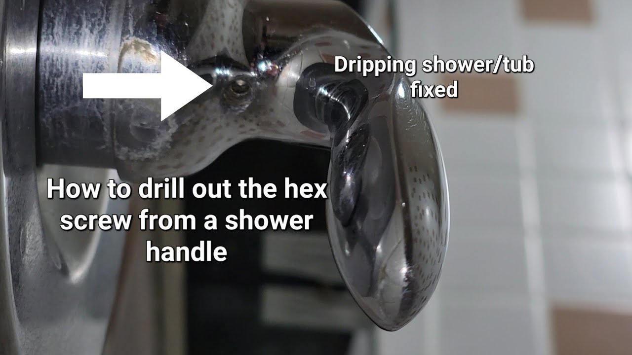 Shower Handle Screw Stuck Complete A Z Tutorial Youtube