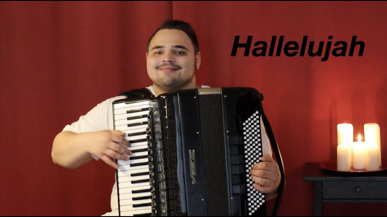 Hallelujah Leonard Cohen Accordion Cover By Michael Ziegler Youtube