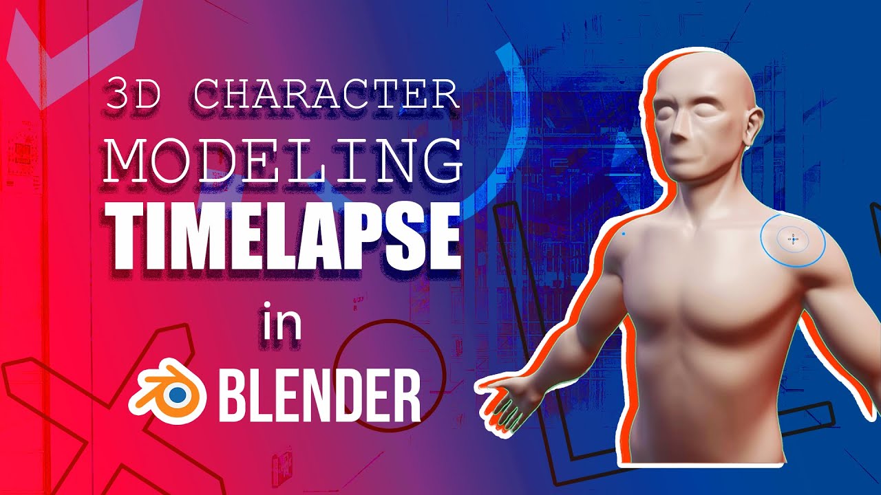 3d Character Modeling Timelapse In Blender Part 4 Youtube
