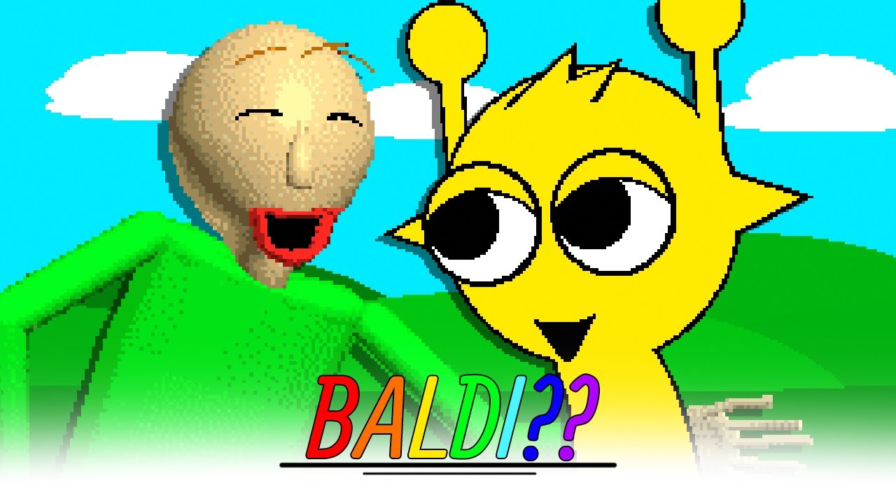 Baldi Meets Sprunki Youtube
