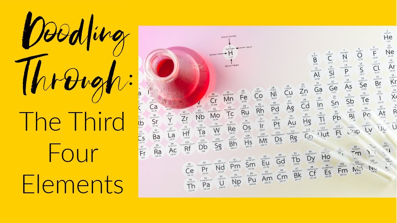 Doodling Through The Third Four Elements Cc Cycle 3 Week 18 Science