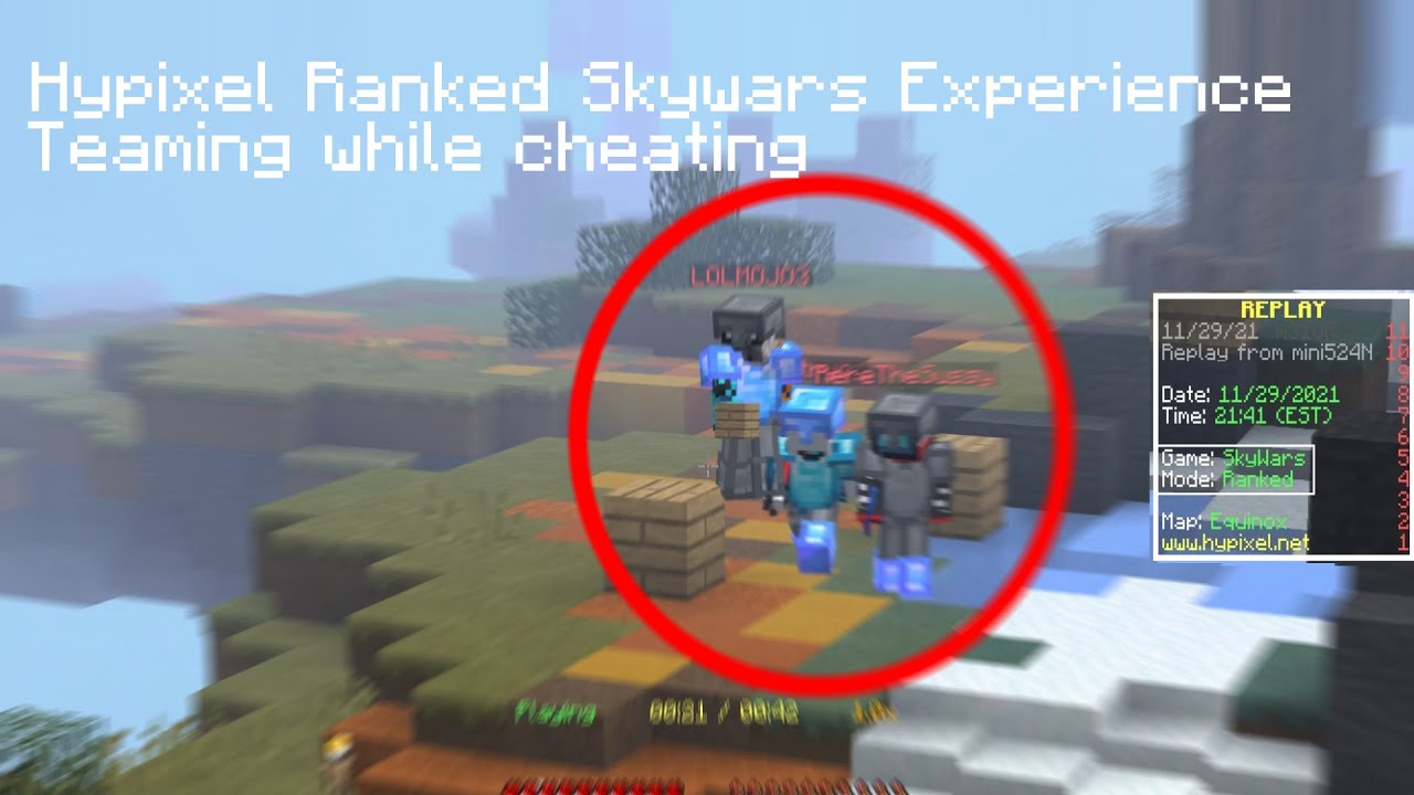 The Hypixel Ranked Skywars Experience Youtube
