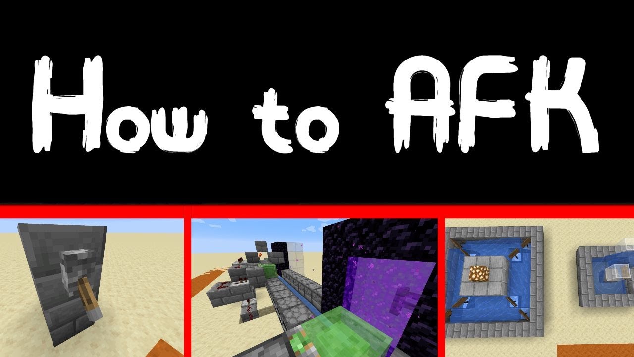 How To Afk On A Minecraft Server Without Getting Kicked 1 15 Youtube