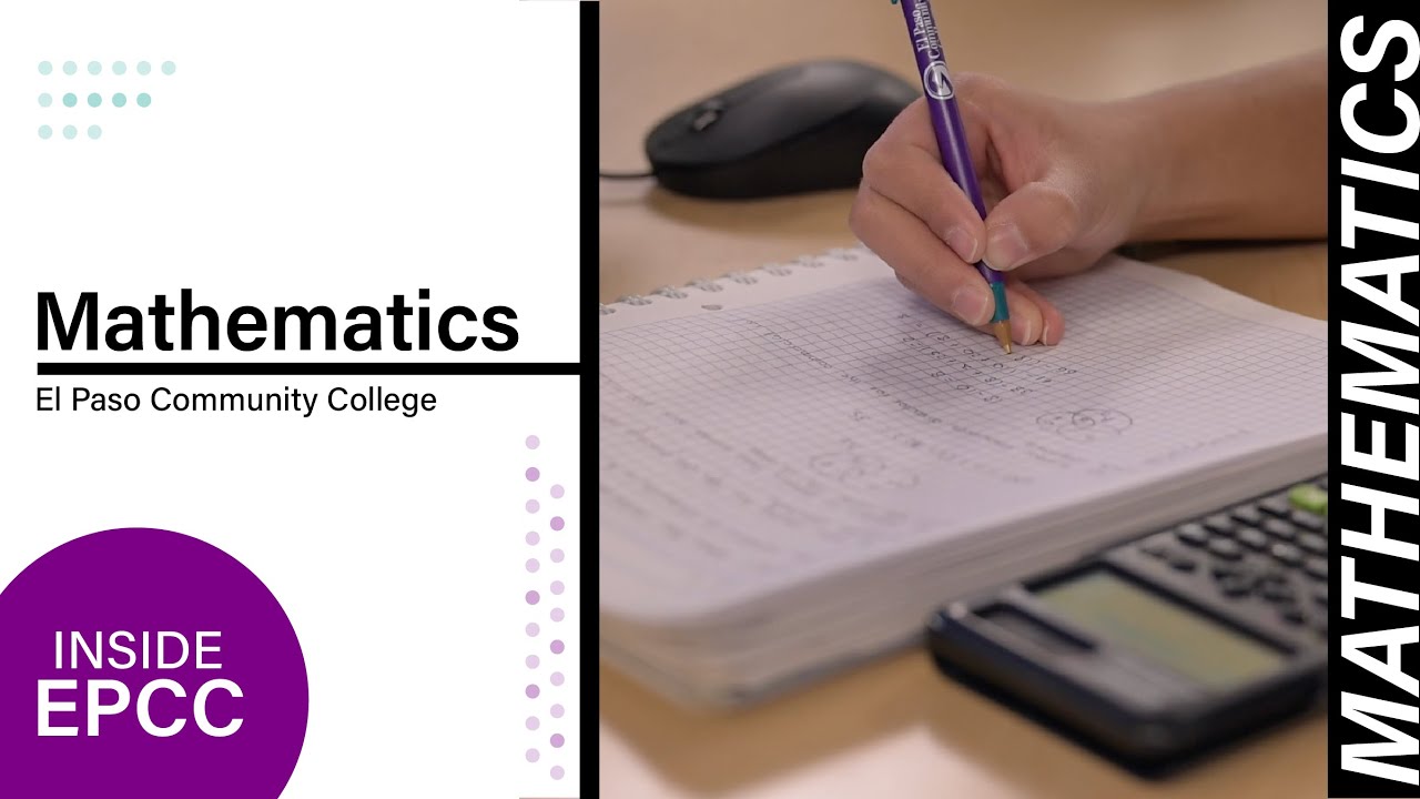 Epcc Mathematics Program Youtube