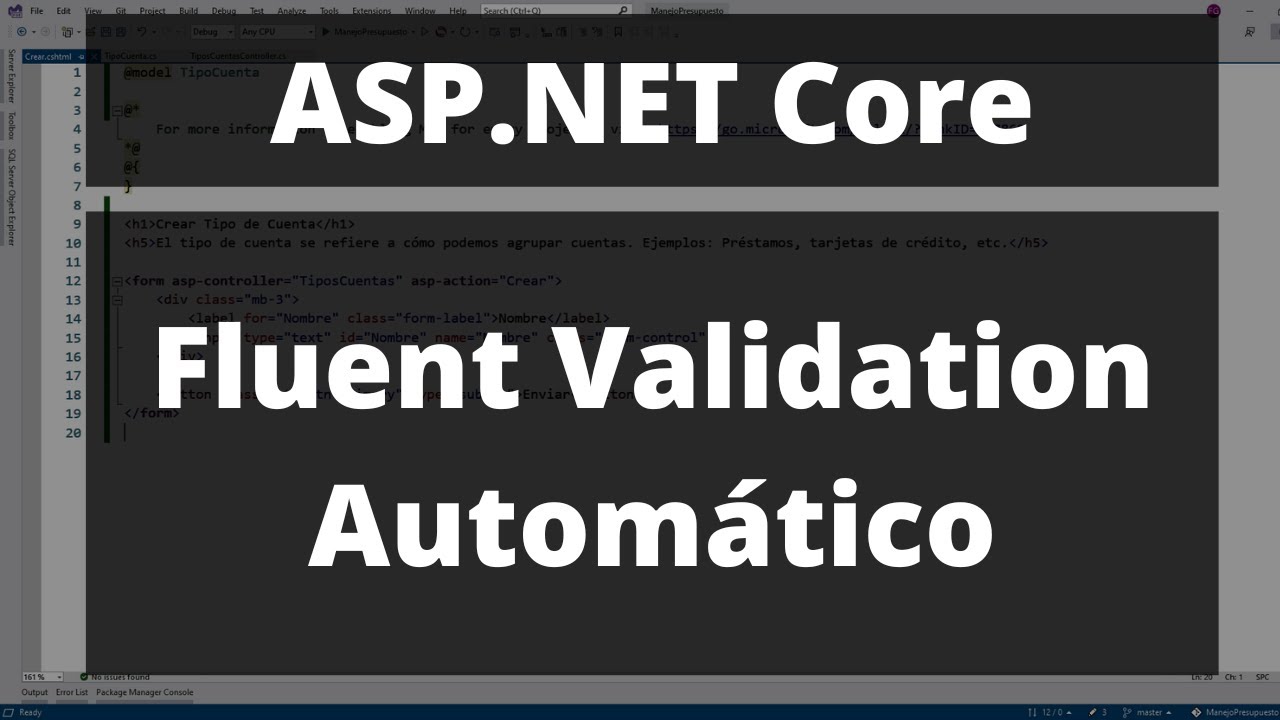 Saca Las Validaciones De Tu Modelo Fluentvalidation Asp Net Core