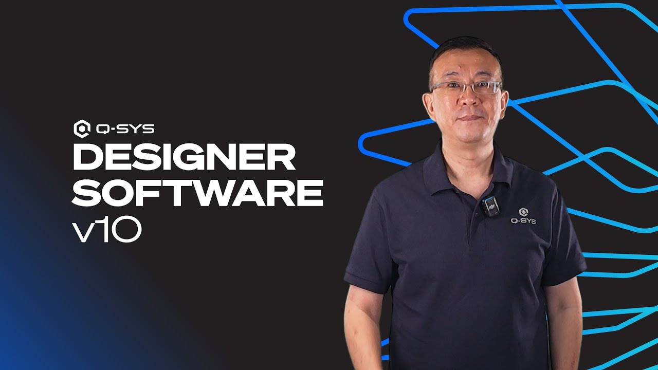 Chinese Q Sys Designer Software V10 0 Updates Youtube
