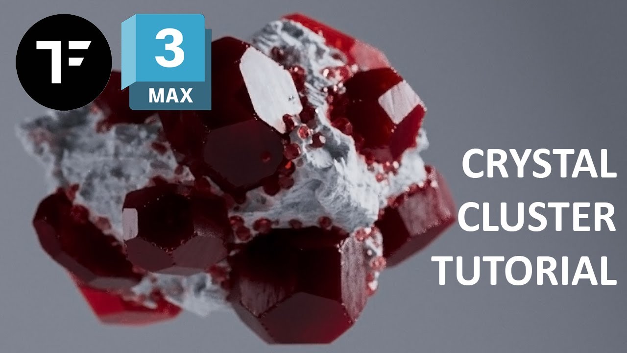 Create Crystal Clusters In Tyflow Tutorial Youtube