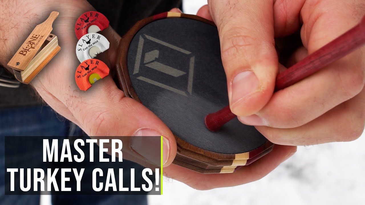 How To Use Turkey Calls For Beginners Slate Box And Diaphragm Youtube
