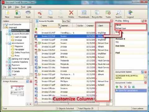 Easy Document Management Docsvault Interface Tutorial Youtube