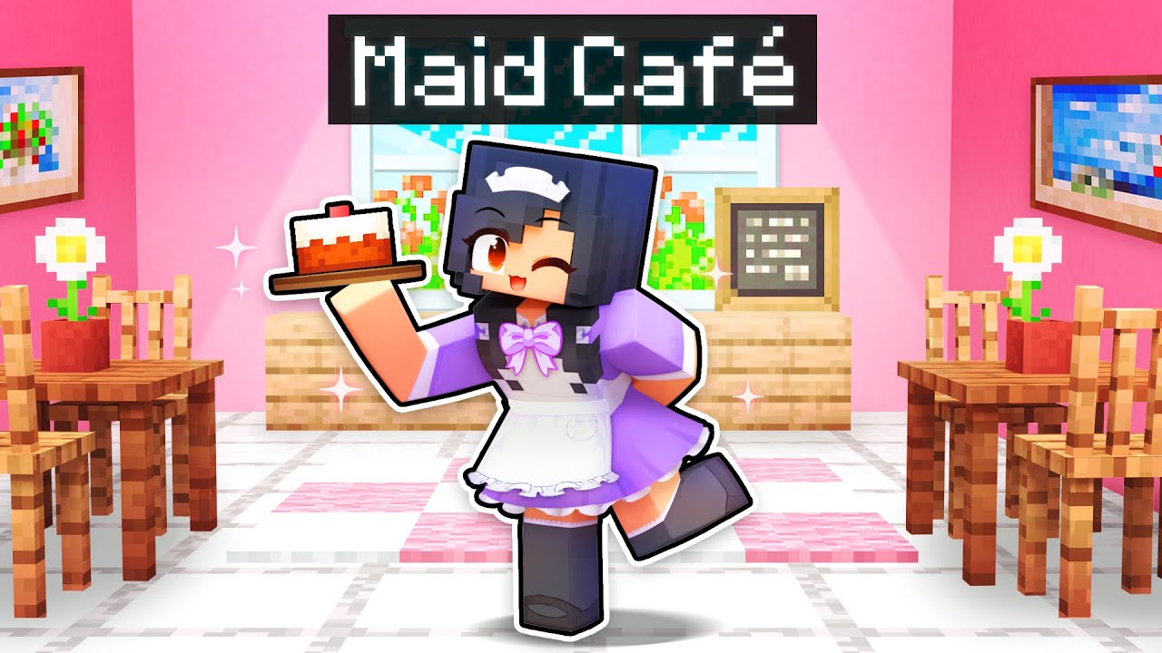 We Opened A Maid Cafe In Minecraft Youtube