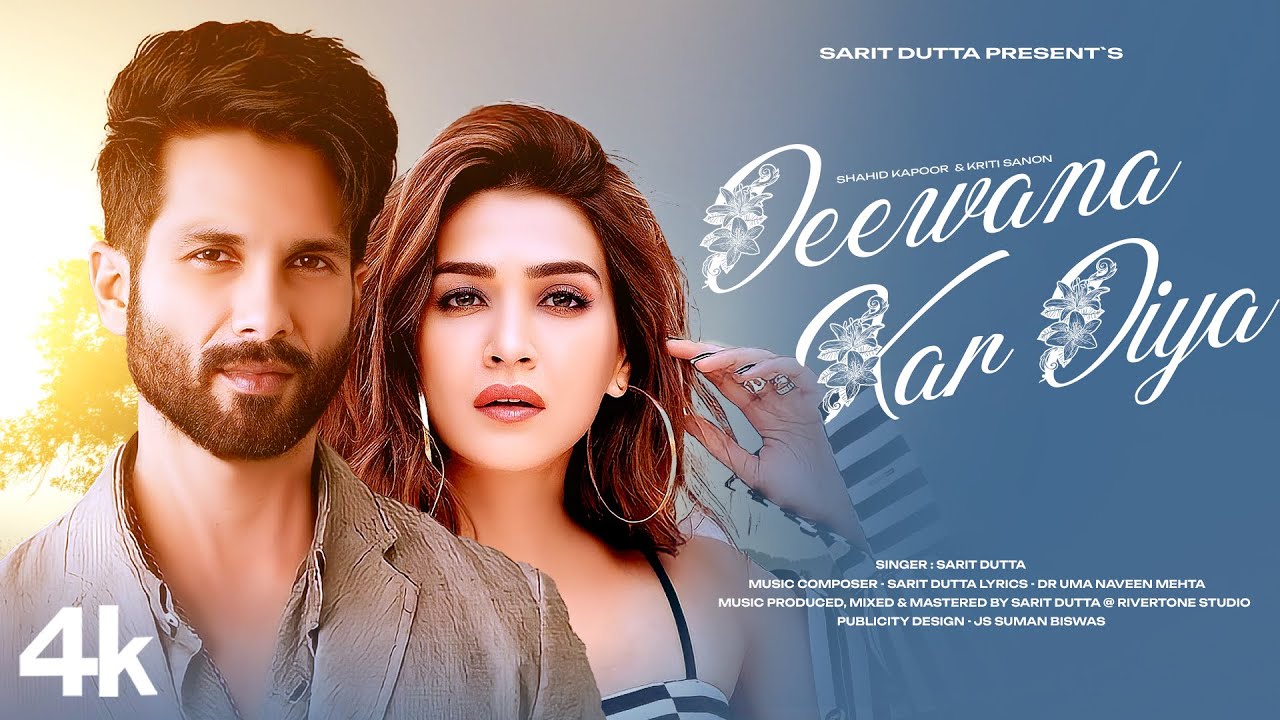 New Song 2024 Deewana Kar Diya Shahid Kapoor Kriti Sanon New