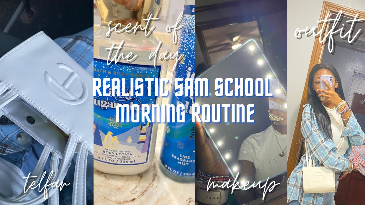 Realistic 5am School Morning Routine Youtube