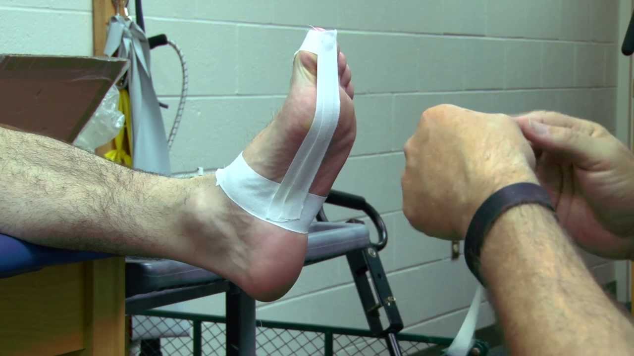 Turf Toe Taping Youtube