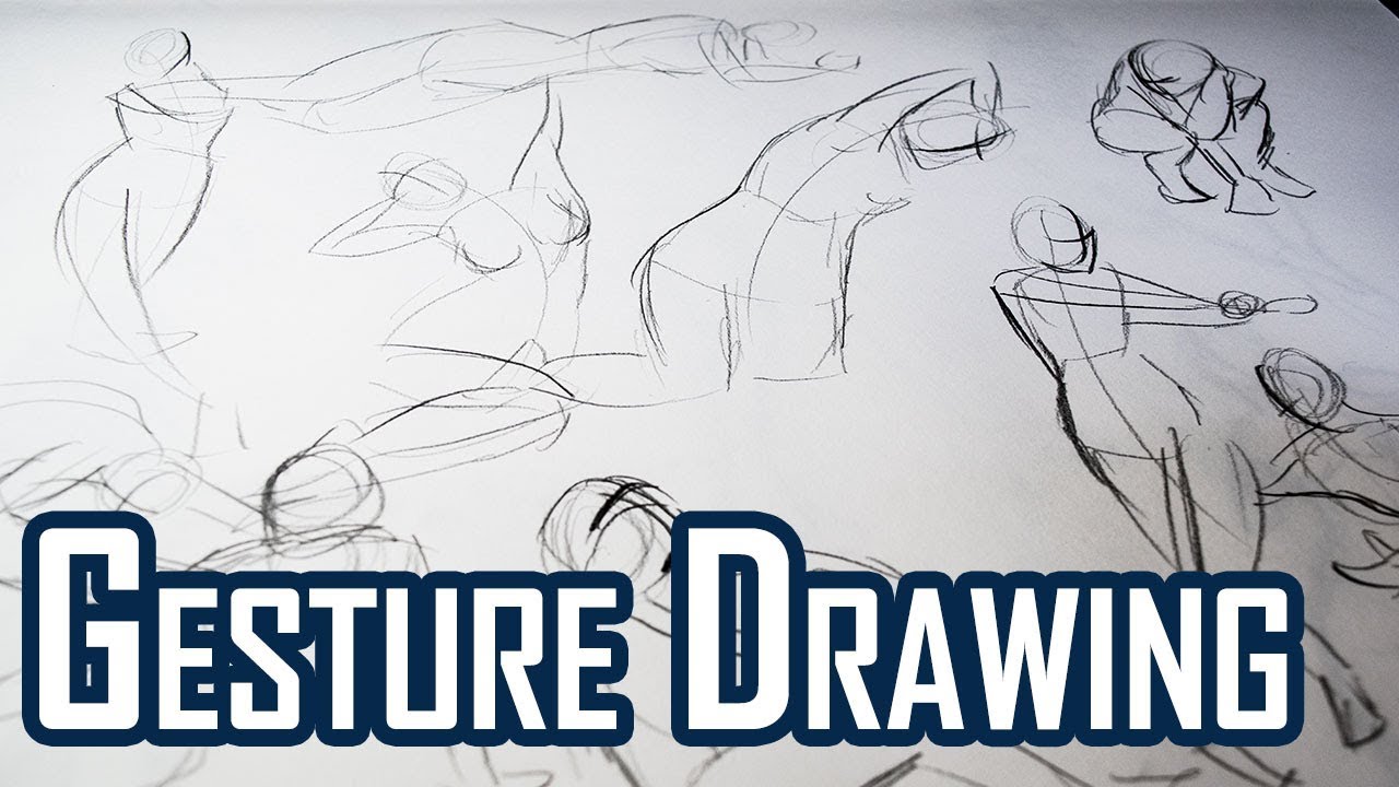 Gesture Drawing Practice Timelapse Youtube